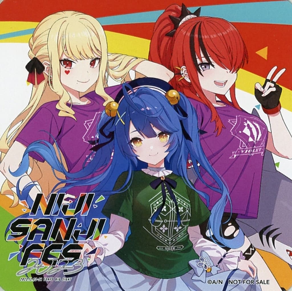 Amenomiya Kokoro & Luis Cammy & Raine Patterson River Coaster "Virtual YouTuber Nijisanji ...