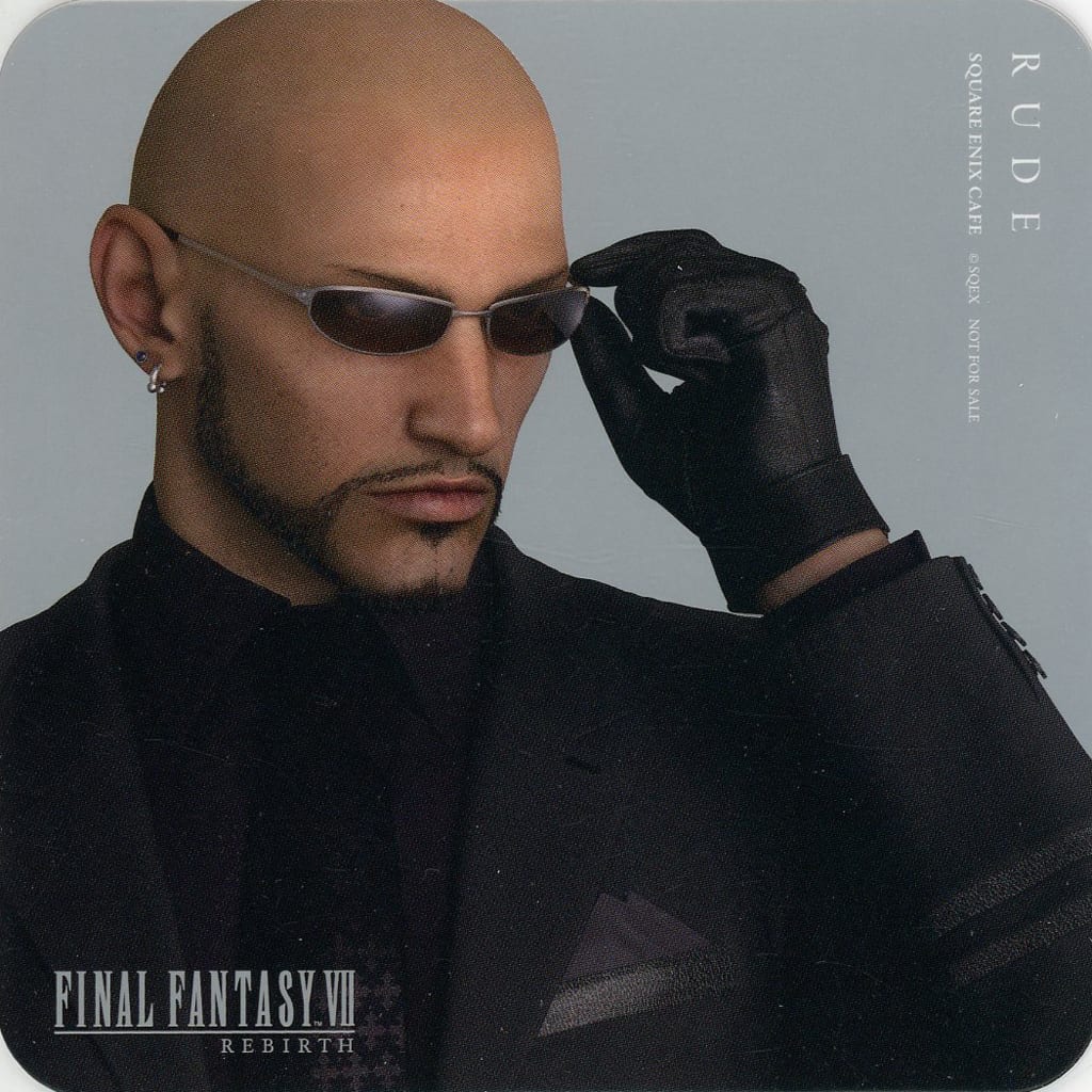 Rood Original Coaster "FINAL FANTASY VII Reverse ×SQUARE ENIX CAFE ...
