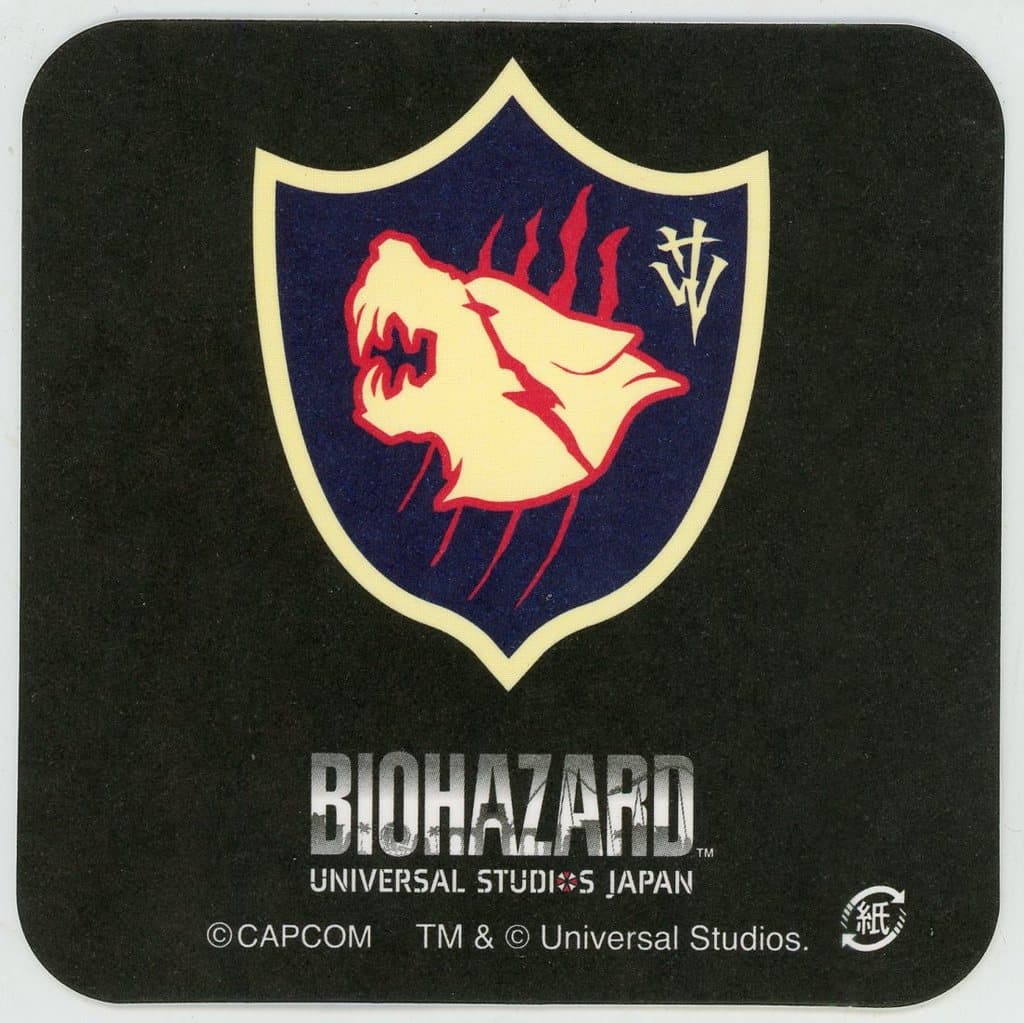 Coaster Hound Wolf Coaster "BIOHAZARD(RESIDENT EVIL) the Extreme ...