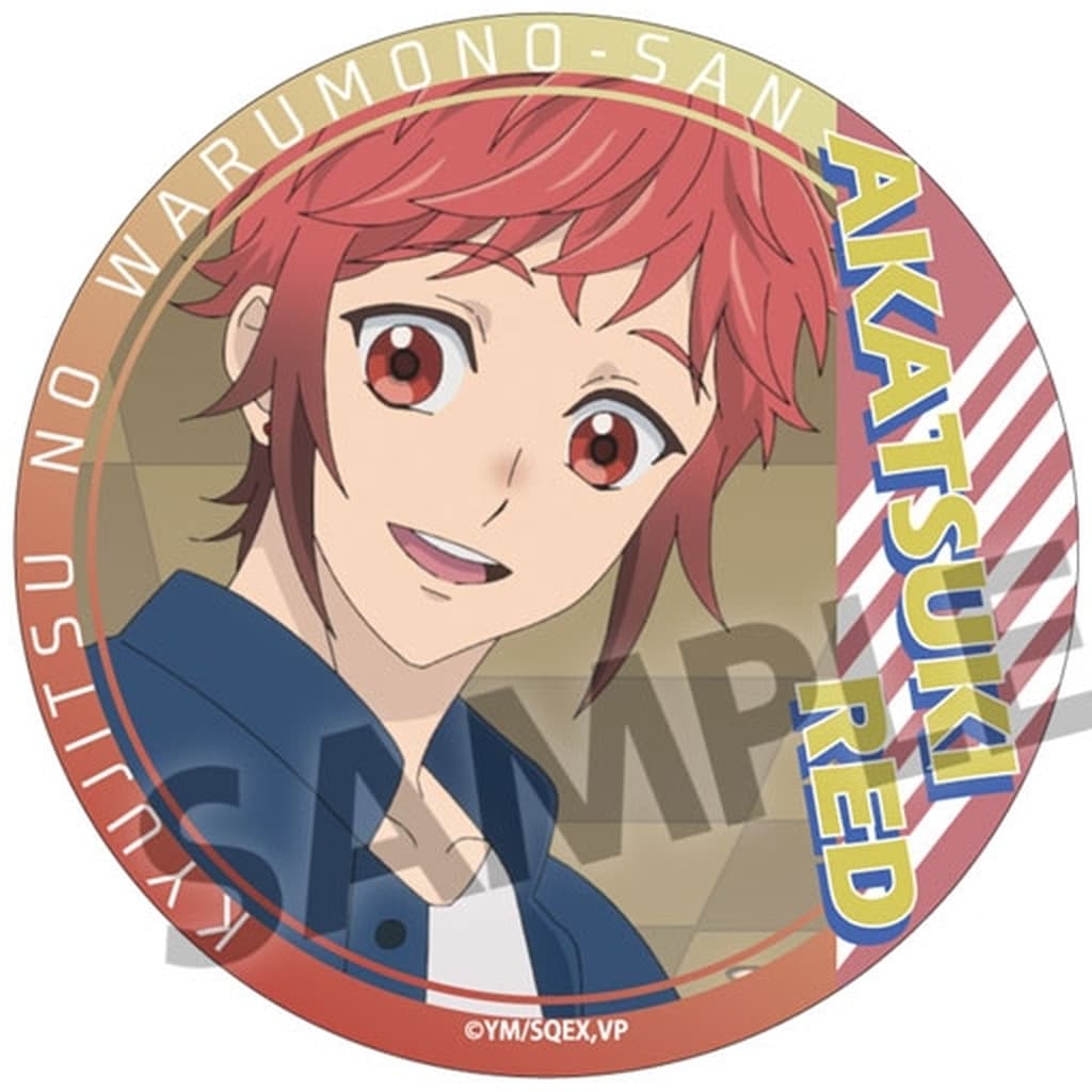 Coaster Akatsuki Red Acrylic Coaster "Holiday Warumono-san" | Goods ...