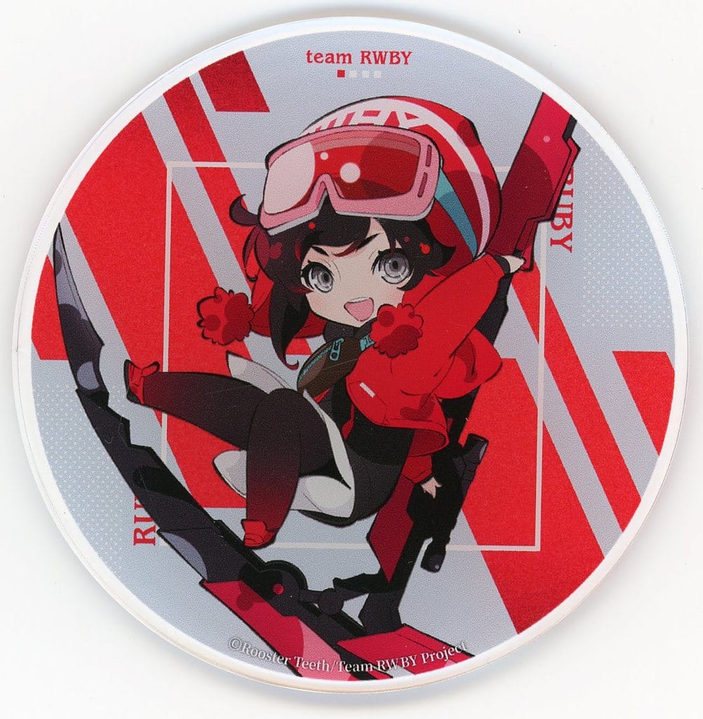 Ruby Rose Acrylic Coaster "RWBY Hyosetsu Teikoku Blu-ray BOX Release ...