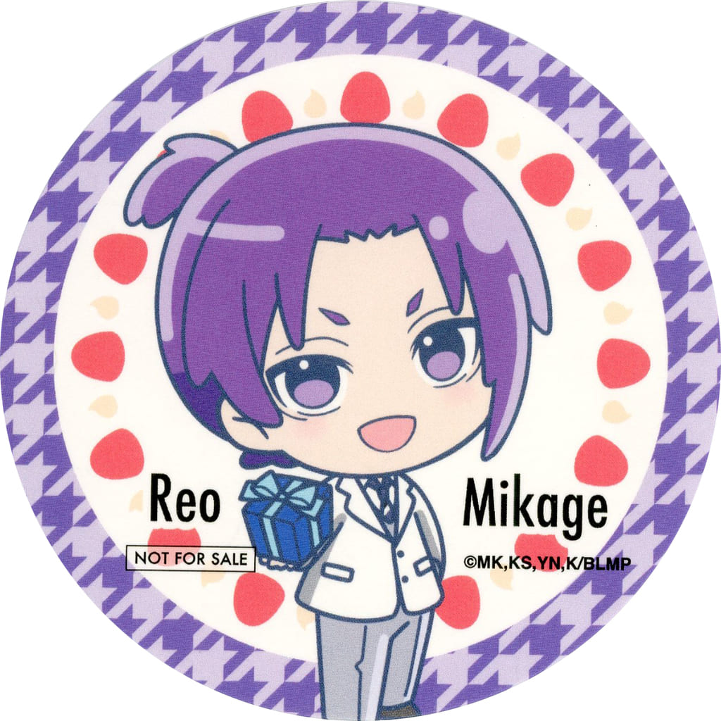 Coaster Reo Mikage paper coaster "Theater Version Bluerock -EPISODE ...
