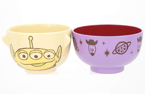 Plates and tea bowls (Character Kata) Alien Soup Bowl Set Mini 「 TOY ...