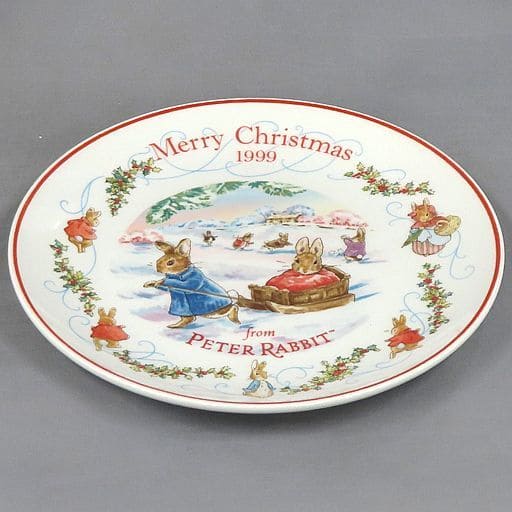 Plates and bowls Peter Rabbit Christmas Plate (1999)' Peter Rabbit ...