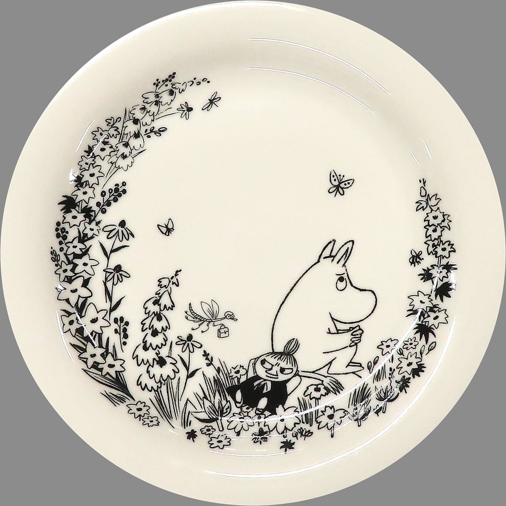 Moomin & Little Me / Flolen & Umiuma 1st Anniversary Plate "Moomin ...