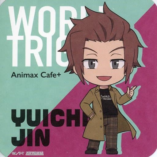 Mug / Teacup 迅悠 Ichi (Mini Character) Original Coaster "WORLD TRIGGER ...