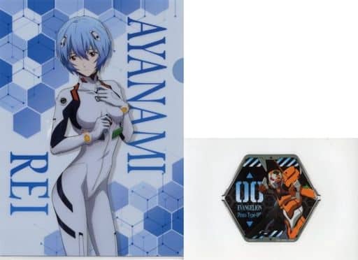 Ray Ayanami / White Plug Suit A4 plastic trasparent file folder ...