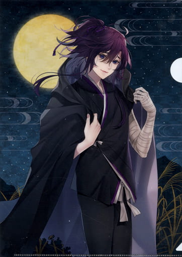 Kujukumaru A4 plastic trasparent file folder "Ken ga Kimi, Moonlight ...