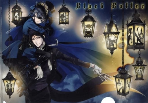 Clear file Ciel & Sebastian A4 plastic trasparent file folder (VII ...