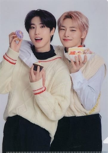 Clear file Han & EN A5 plastic trasparent file folder "FamilyMart × ...