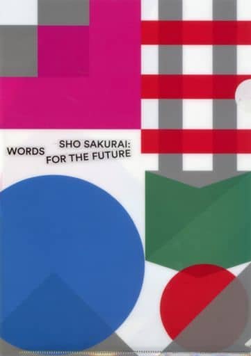 Sho Sakurai A4 plastic trasparent file folder (icon) "Sho Sakurai ...