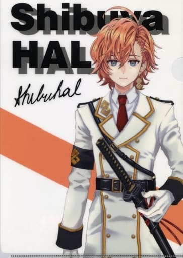 E. Shibuya Hal Replica with signature A4 plastic trasparent file folder ...