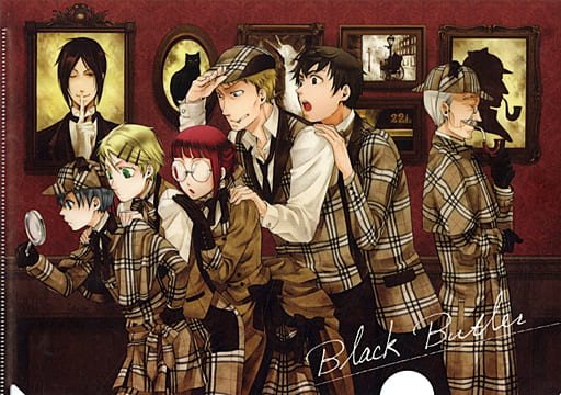 Clear file Set A4 plastic trasparent file folder (V) "Black Butler ...