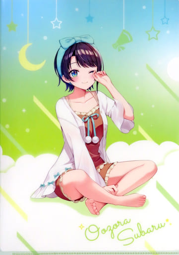 Subaru Ozora (room wear) A4 original clear file "Virtual YouTuber ...