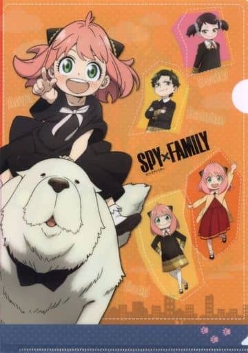 ASSEMBLY A4 plastic trasparent file folder "SPY×FAMILY" | Goods ...