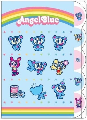 Blue A4 Die Cut Clear File 5P "Angel Blue" | Goods / Accessories ...