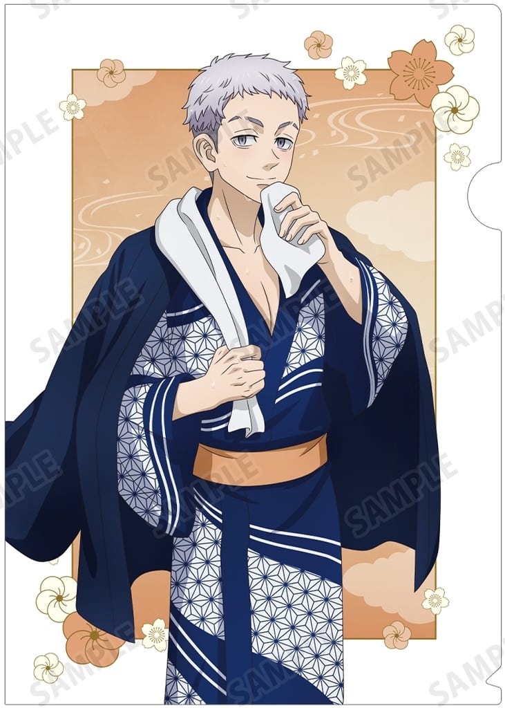 Mitsuya Ryu-Onsen Yukata ver. Painted A4 plastic trasparent file folder ...