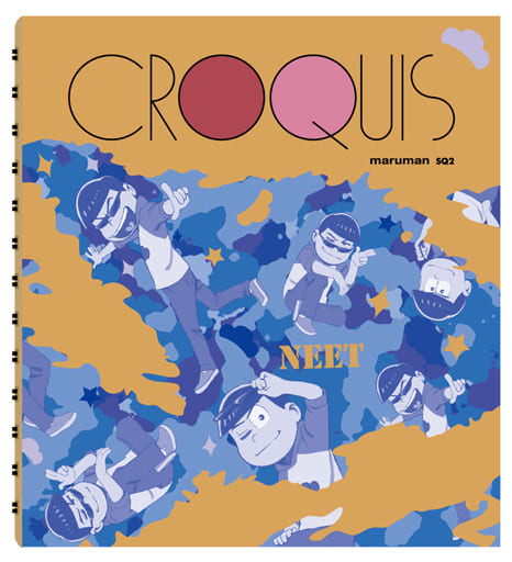 Karamatsu Camouflage Design Crokey Notebook "Osomatsu san" | Goods ...