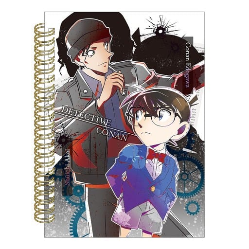 Notebook / notepad Silver bullet A6W Ring Note "Detective Conan ...