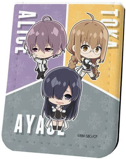 03. Arisuin Nagi & Ayatsuji 絢瀬 & Todo Toka (Mini Character) レザーフセンブック ...