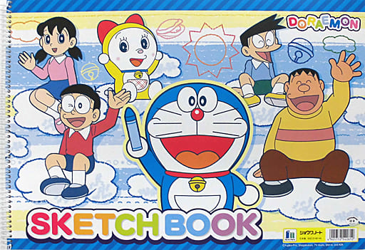 Notebook / notepad B4. Sketch Doraemon | Goods / Accessories | Suruga ...