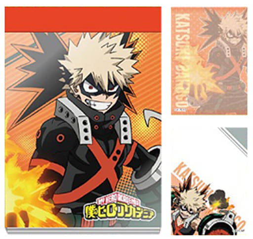 Notebook / notepad Katsuki Bakugo "MY HERO ACADEMIA Mini Notepad ...