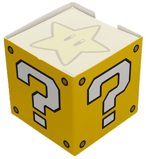 Hatena Block (Super Mario) memo pad "Nintendo Tokyo" | Goods ...