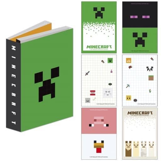 Notebook / notepad A pattern pattering memo "MINECRAFT - Minecraft ...