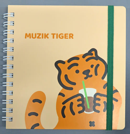 A. Toffee Square Ring Note "MUZIK TIGER" | Goods / Accessories | Suruga ...
