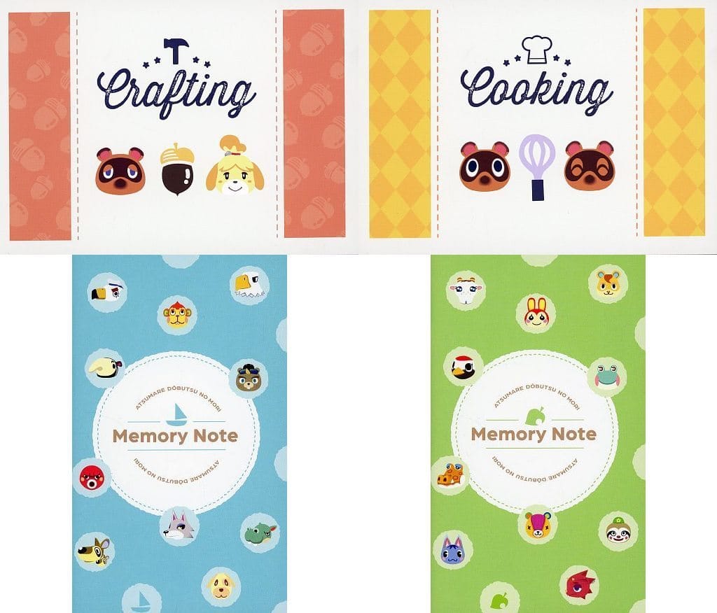 Notebook / notepad All 4 kinds set Island stationery assortment ...