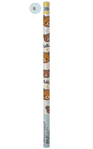 Pen Happy life with Rilakkuma theme (vertex light blue) Pencil 2B ...