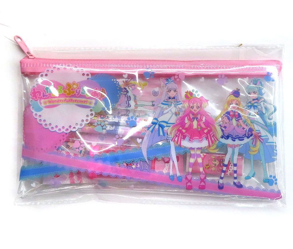 Stationary Set with Gathered Pouch "Wandafuru Puchua!" | Goods ...