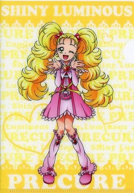 Clear file Shiny Luminous 「 Precure 10 th Anniversary Mini Clear File ...