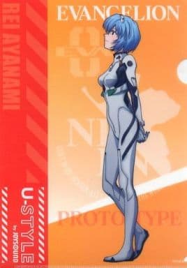 Clear file Rei Ayanami A4 Clear File 「 Evangelion x JOYSOUND direct ...