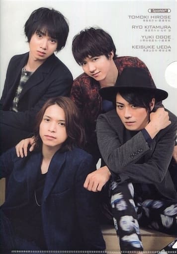 Tomoki Hirose & Ryo Kitamura & Yuuki Koetsu & Keisuke Ueda A4 plastic trasparent file folder ...