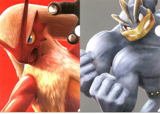 Clear file Blaziken & Machamp A4 clear file set "Ichiban KUJI Pokkén ...