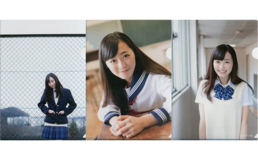 Haruka Fukuhara A4 clear file 3-pack set (ver. 2) "Haruka Fukuhara Fan Event 『 Fukuharu vol. 3 ...