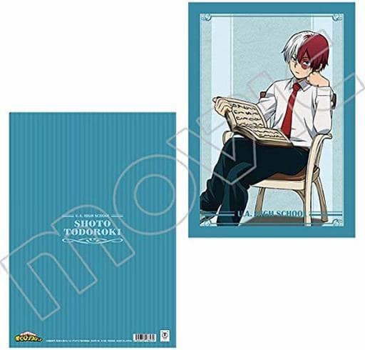 Clear file Shoto Todoroki (Reading Autumn) A4 plastic trasparent file ...