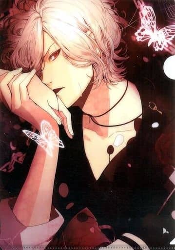 Subaru Sakamaki (Back Silver) A4 plastic trasparent file folder ...