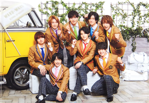 Hey! Say! JUMP A4 student plastic trasparent file folder "Arashi no ...