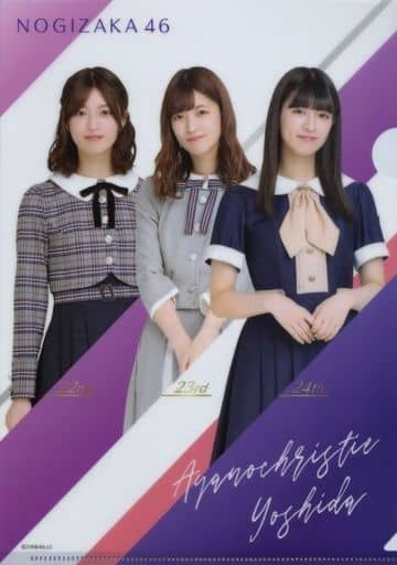 Ayano-Christie Yoshida A4 plastic trasparent file folder Nogizaka46 WEB SHOP 2019 Great ...