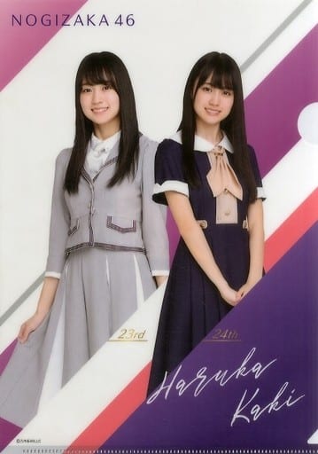 Haruka Kaki A4 Clear File Nogizaka46 WEB SHOP 2019 campaign goods Purchase benefits | Goods ...