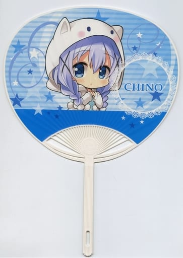 Chino Character Uchiwa "Is the Order a Rabbit?? Rabbit House Tea Party ...