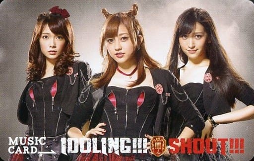 Collection Card (Female) / Idling! 「 Shout! 」 MUSIC CARD Idling ...