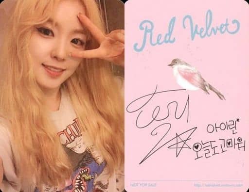 Red Velvet / Eileen / CD "Ice CREAM Cake (Korean version)" bonus ...