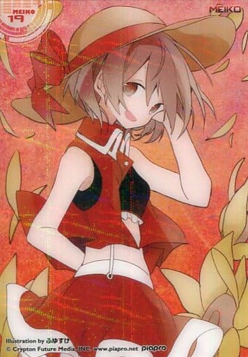 Anime Torayca / Hatsune Miku Clear Card Collection Gum 3 MEIKO19 ...