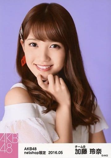 Official photo (AKB48, SKE48) / idol / AKB48 Rena Kato / Bust up / AKB48 May 2016 net shop ...