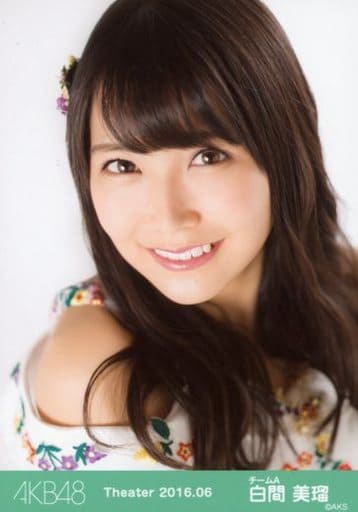 Official photo (AKB48, SKE48) / idol / AKB48 Miru Shiroma / Bust Up / AKB48 Theater Trading ...