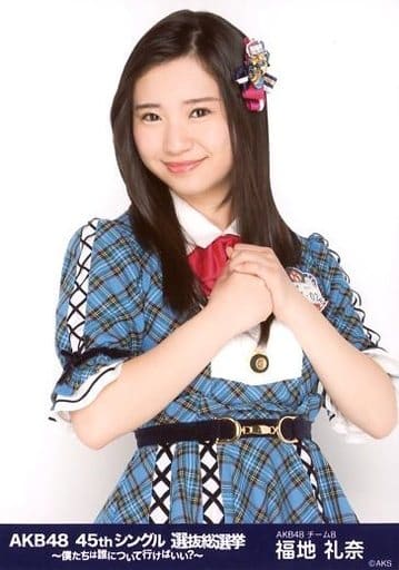 Official photo (AKB48, SKE48) / idol / AKB48 Rena Fukuchi / upper body / AKB48 45 th single ...