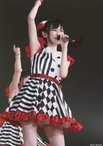 Wake Up, Girls! / Miyu Takagi / Live Photo, Above the Knee, Costume White, Black, Red, Right ...